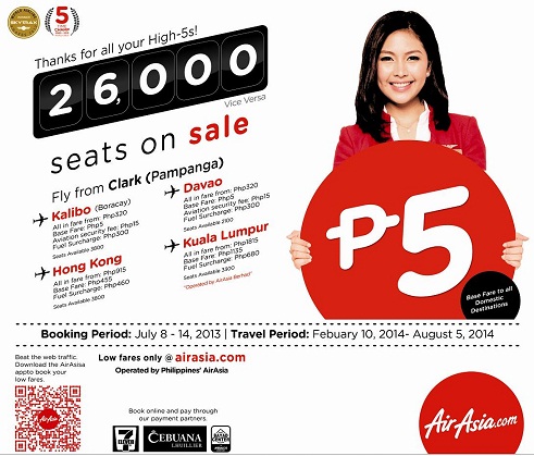 AirAsia Two Million Promo Seats