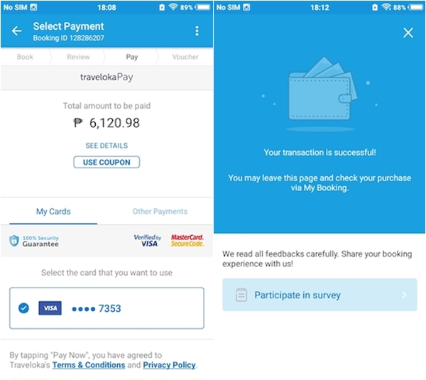 Booking Fairmont Hotel Using Traveloka